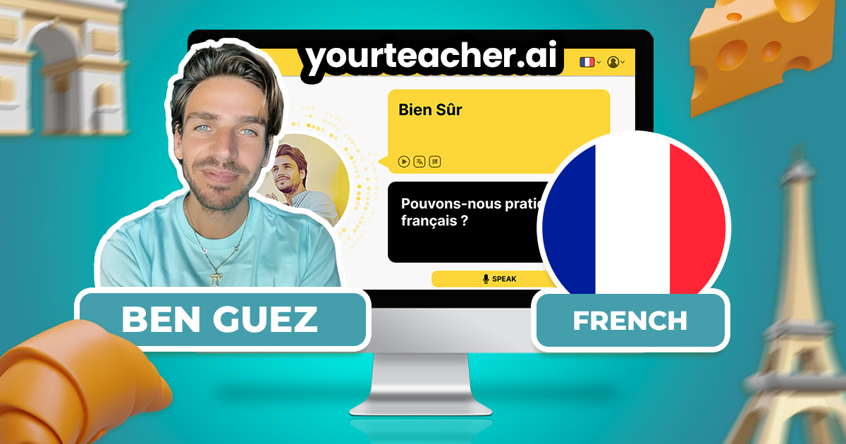 Ben - Teacher AI - Unlimited Foreign Language Conversation Practice